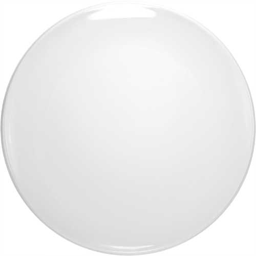 White Melamine 6 inch Round Plate - MCIC